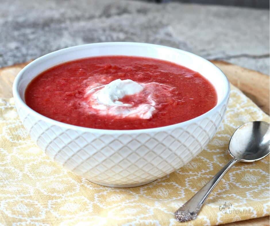 Borscht: Beet Cabbage Soup | Vegan, Gluten free, Dairy free Recipe