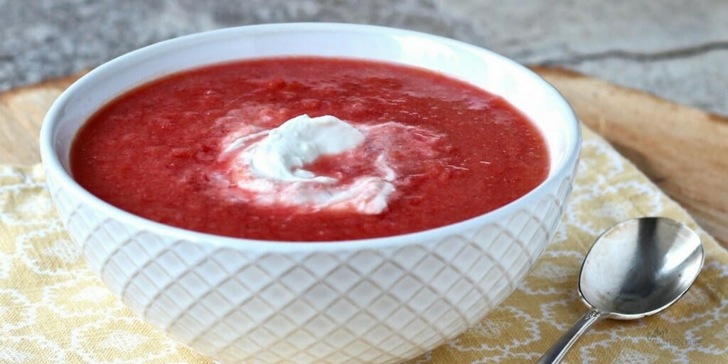 Borscht: Beet Cabbage Soup | Vegan, Gluten free, Dairy free Recipe