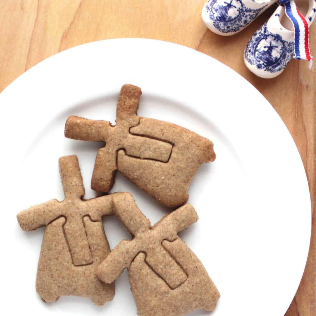 Gluten Free Windmill Cookies (Speculaas) - Cathy's Gluten Free