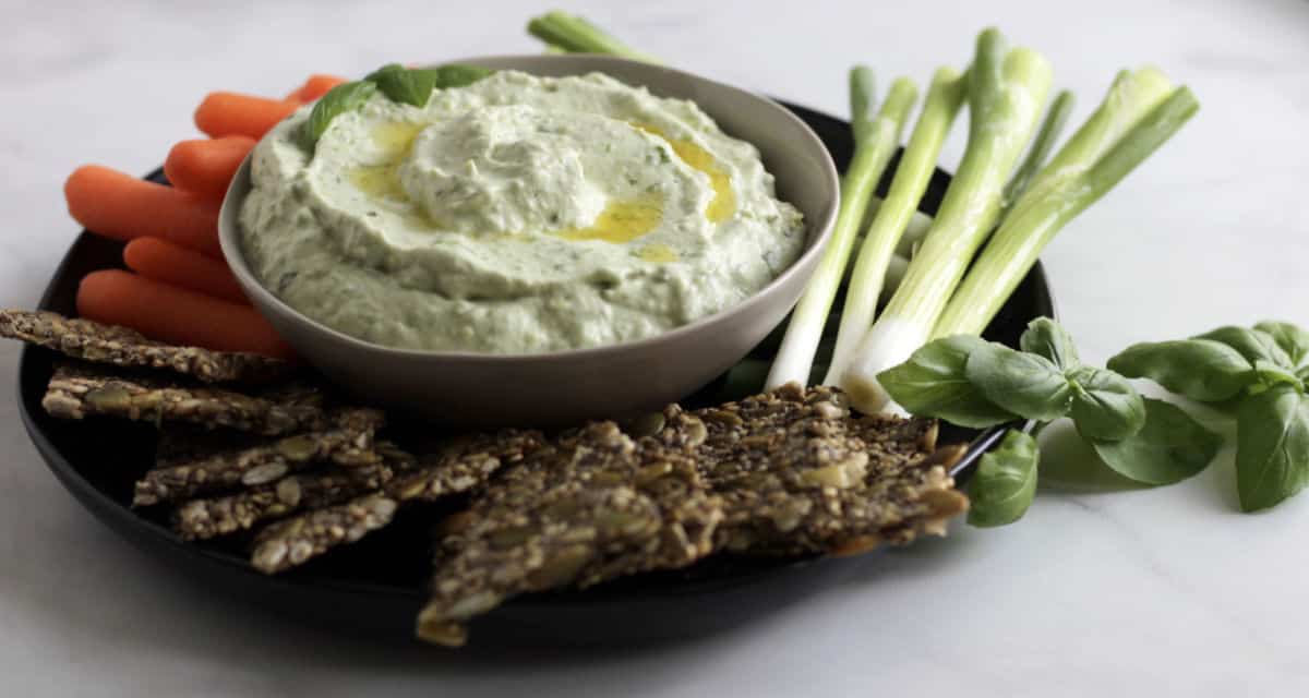 Avocado Dip for Veggies and Crackers - Cathy's Gluten Free