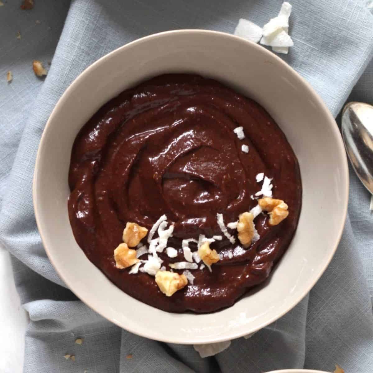 Avocado Chocolate Pudding | Cathy's Gluten Free