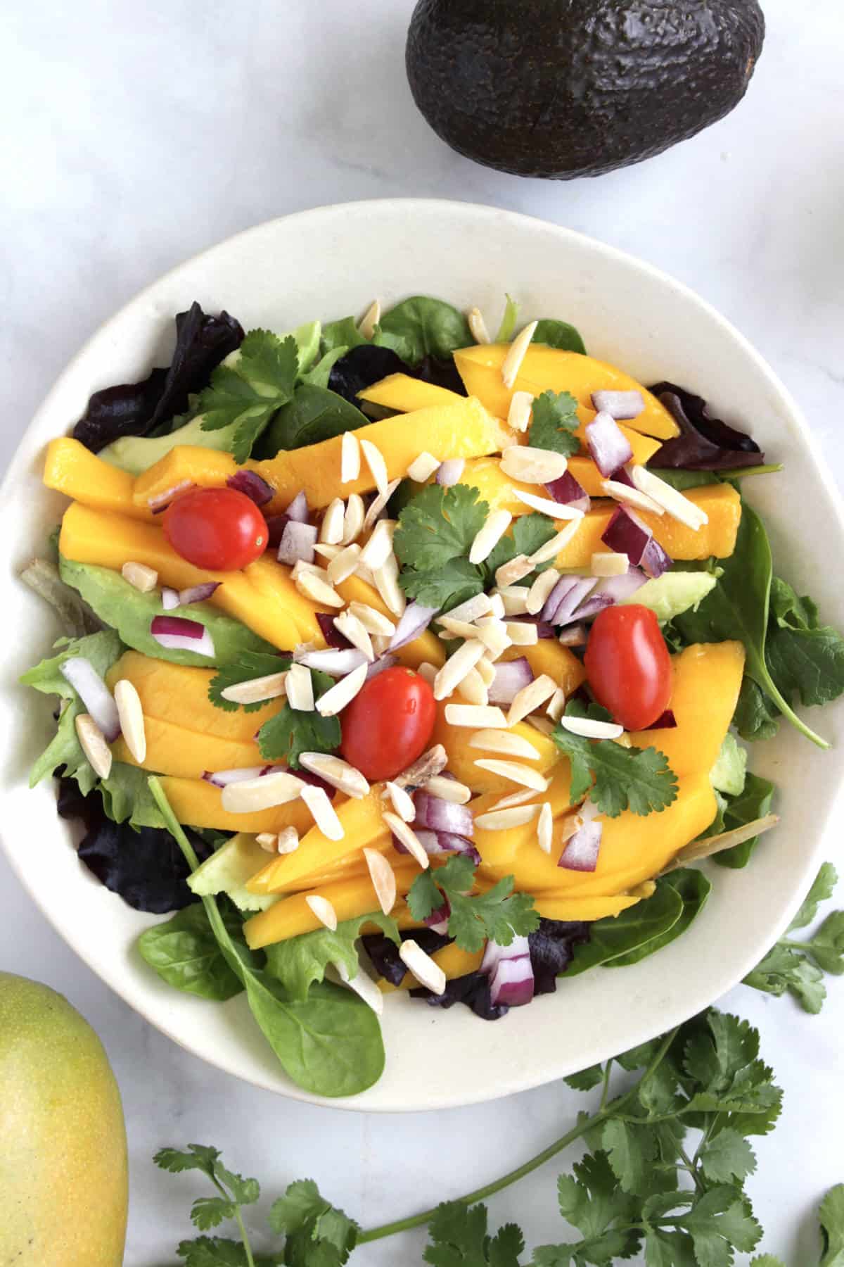 Avocado and Mango Salad Recipe - Cathy's Gluten Free