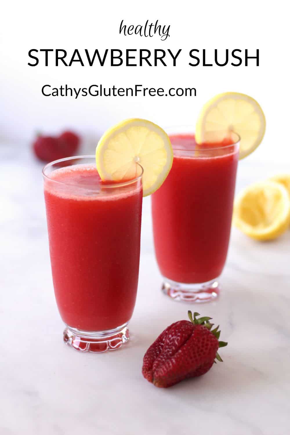 Strawberry Slush Recipe - Cathy's Gluten Free