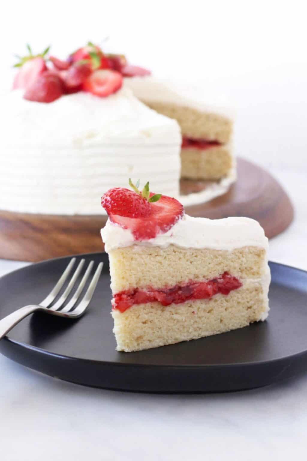 Strawberry Jam Cake - Cathy's Gluten Free