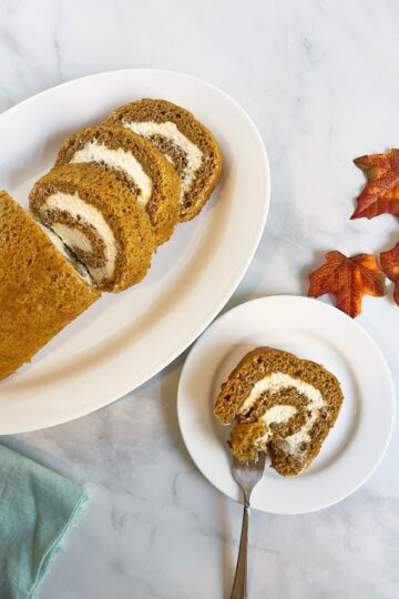 Gluten-Free Pumpkin Roll - Cathy's Gluten Free